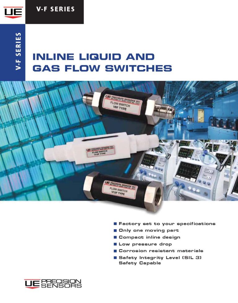 VF Series Flow Switches | Precision Sensors